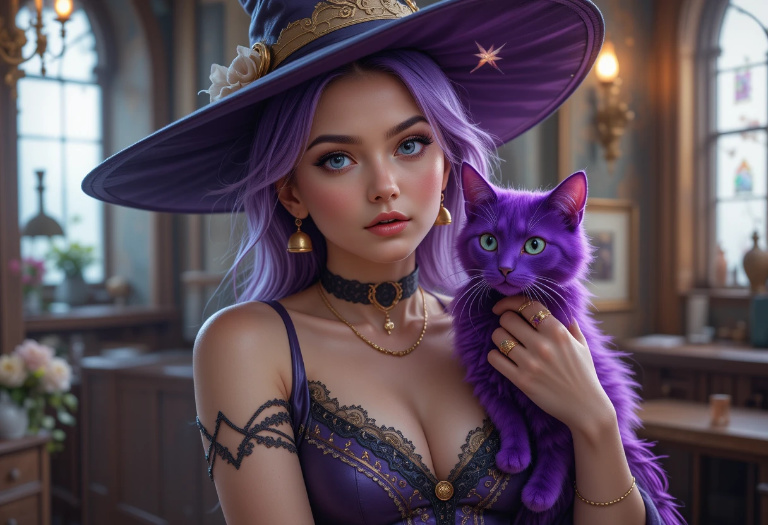 The Secret Spiritual Connection Between Witches and Their Cats | Witches Lore
