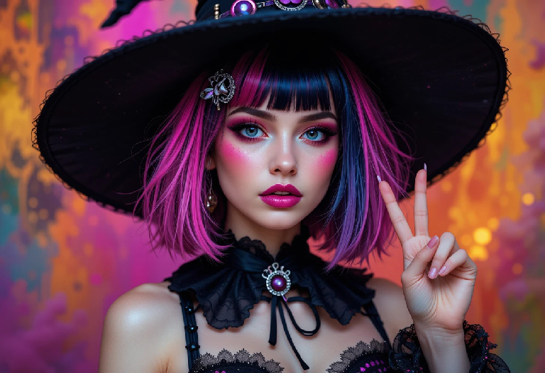 Witchy Hair Magic: Unlocking the Power of Style, Color, and Cut ...